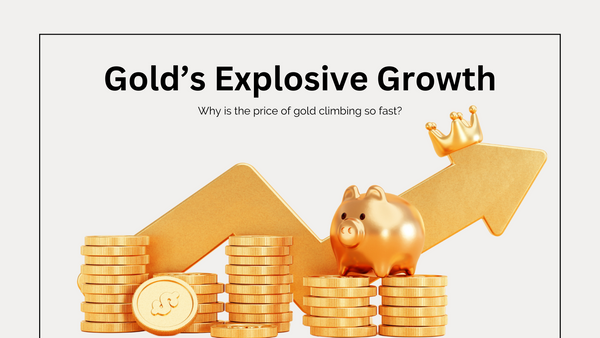 Gold's Explosive Growth - Why is the Price of Gold Rising? | MintedMarket