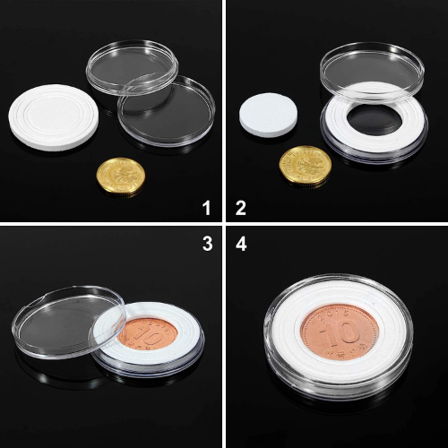 Coin Capsule with Gasket (30 mm)