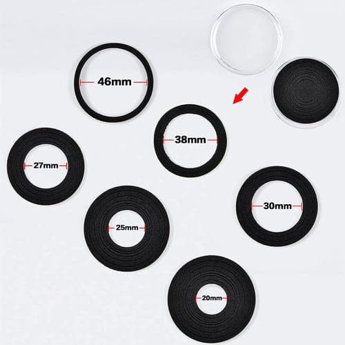 Coin Capsule with Gasket (46 mm) | MintedMarket
