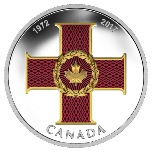 $20 Cross of Valour Fine Silver Coin 2017