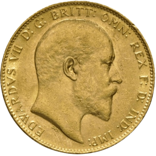 Gold Sovereign Edward VII 1902 - 1910