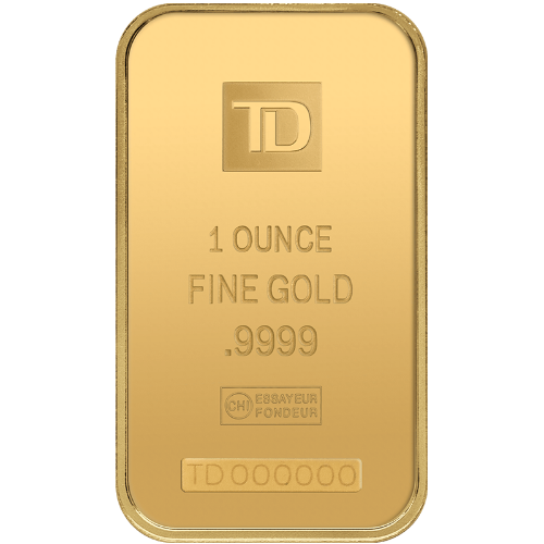 1 oz TD Gold Bar