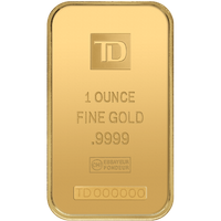 1 oz TD Gold Bar
