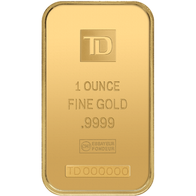 1 oz TD Gold Bar