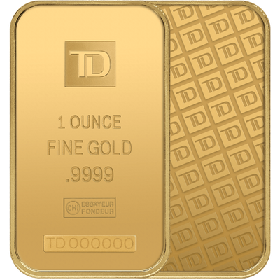 1 oz TD Gold Bar