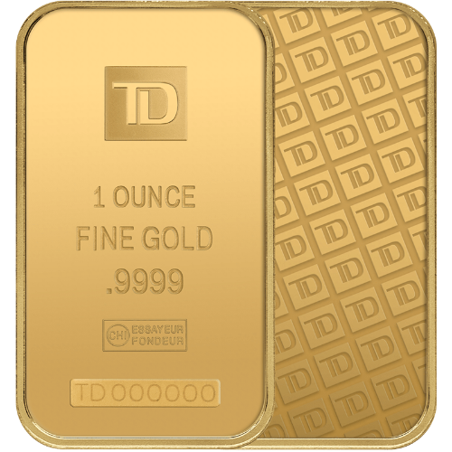 1 oz TD Gold Bar